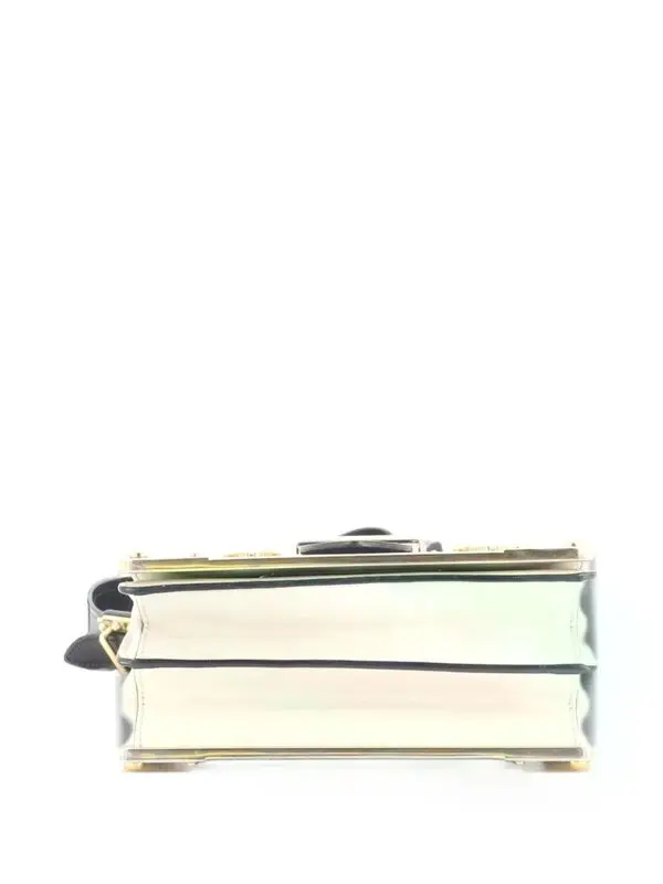 Prada Cahier Embellished Leather Small Crossbody Bag
