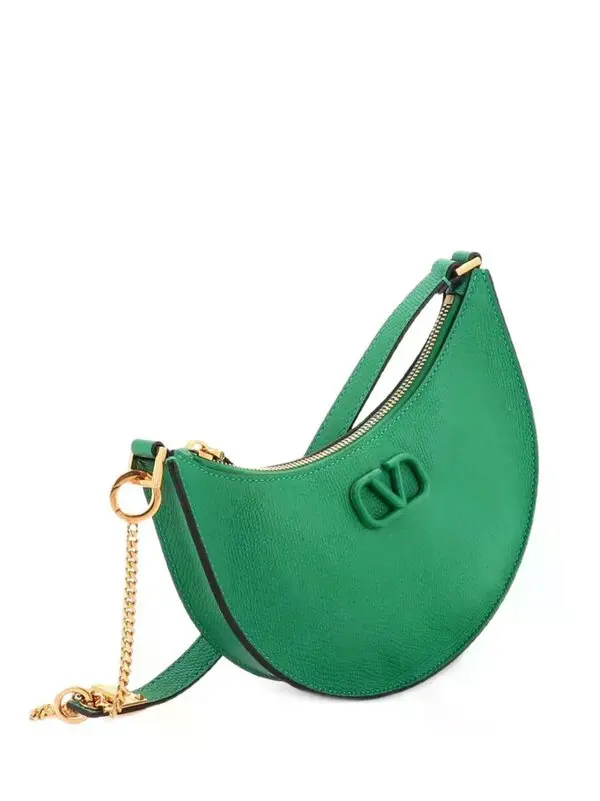 Valentino Garavani Vlogo Leather Mini Hobo Bag
