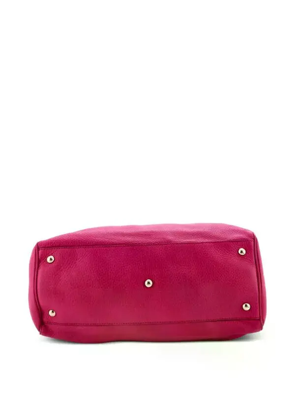 Gucci Leather Medium Shopper Tote - Pink