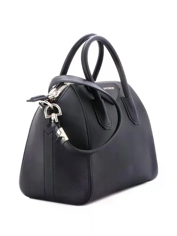 Givenchy Antigona Bag Leather Small Satchel - Black