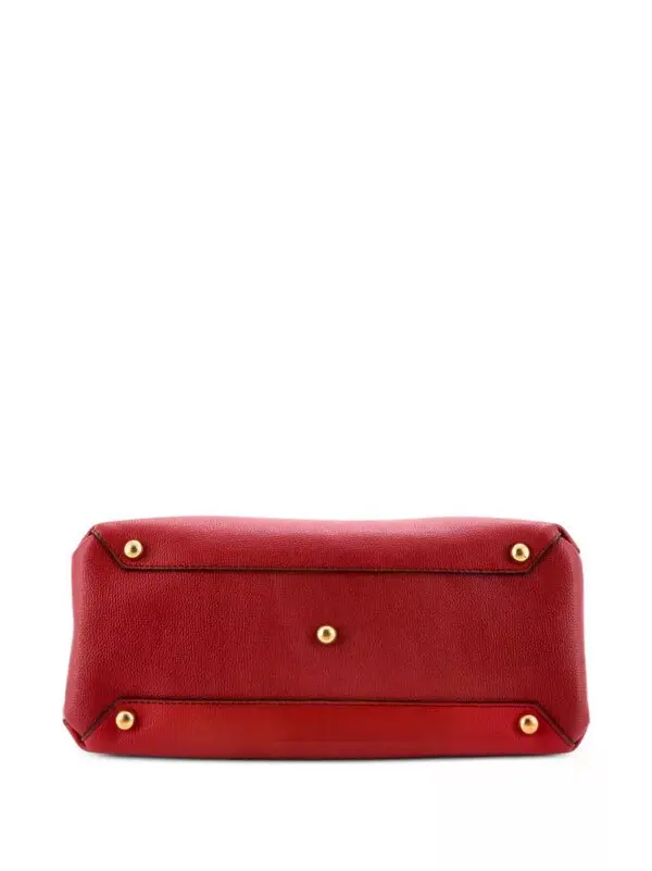 Burberry Banner Tote Satchel - Brown