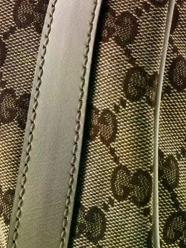 Gucci Twins Gg Canvas Medium Hobo Bag