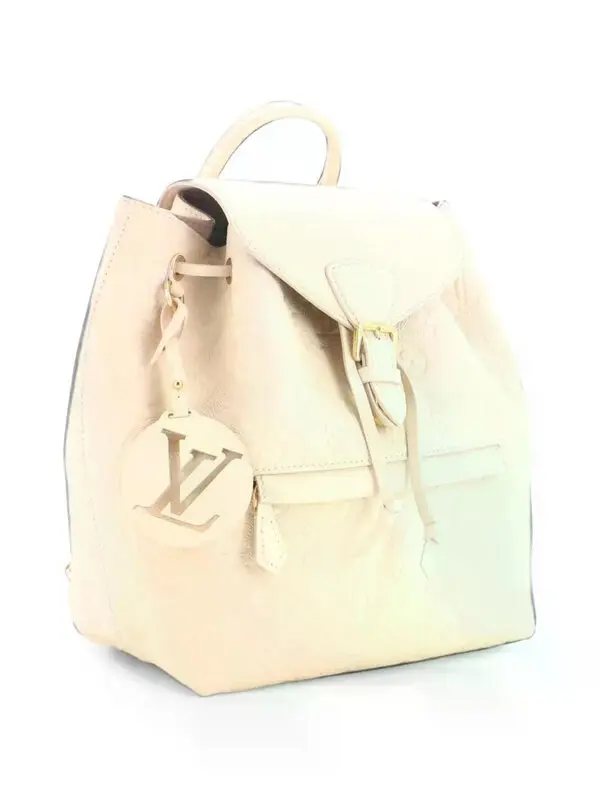 LOUIS VUITTON Montsouris Nm Monogram Empreinte Leather Pm Backpack