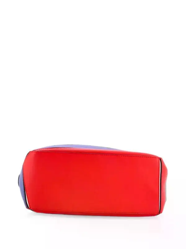 Loewe Puzzle Bag Leather Small Satchel - Blue
