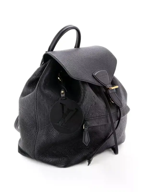 LOUIS VUITTON Montsouris Nm Monogram Empreinte Leather Pm Backpack