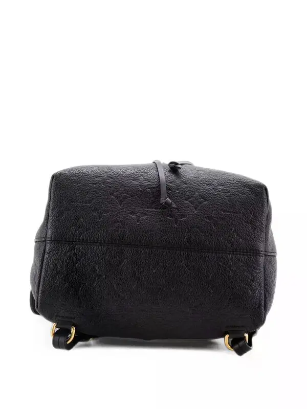 LOUIS VUITTON Montsouris Nm Monogram Empreinte Leather Pm Backpack