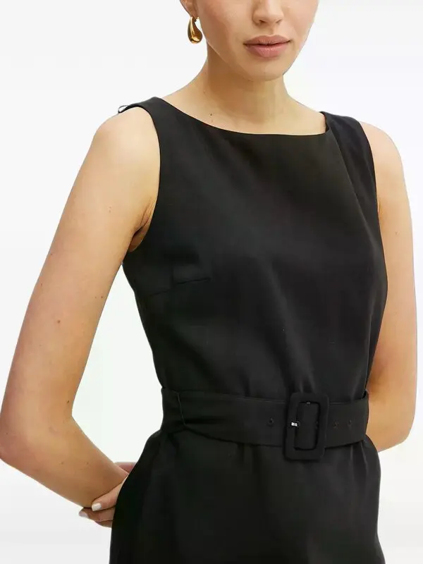 SILVIAN HEACH Plina Belted Sleeveless Mini Dress