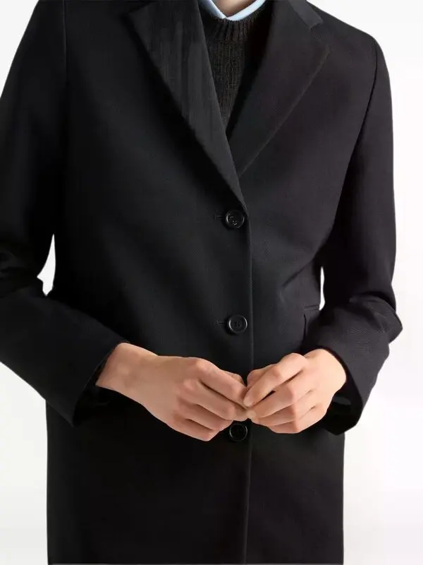 Prada Single-breasted Gabardine Jacket
