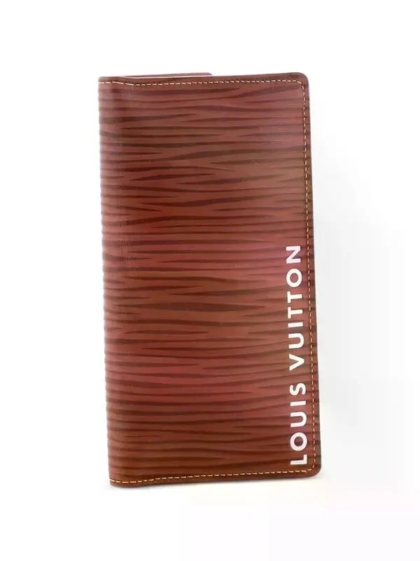 LOUIS VUITTON Brazza Wallet Xl Epi Leather Small Wallets - Brown