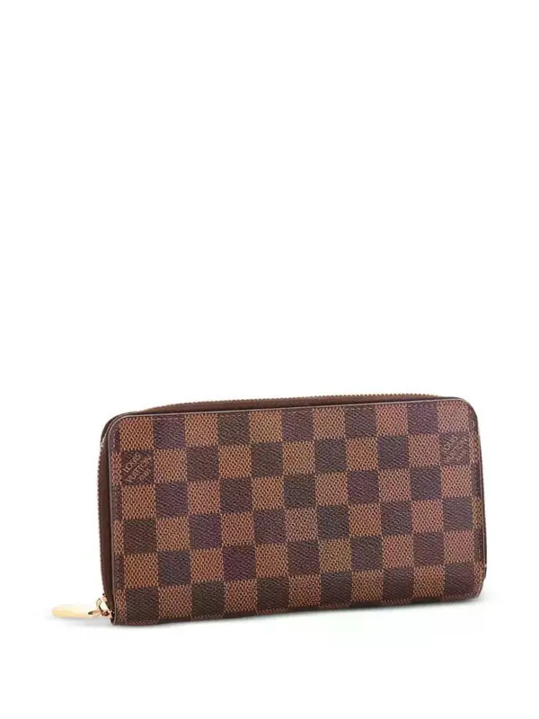 LOUIS VUITTON Zippy Wallet Damier Small Wallets - Brown