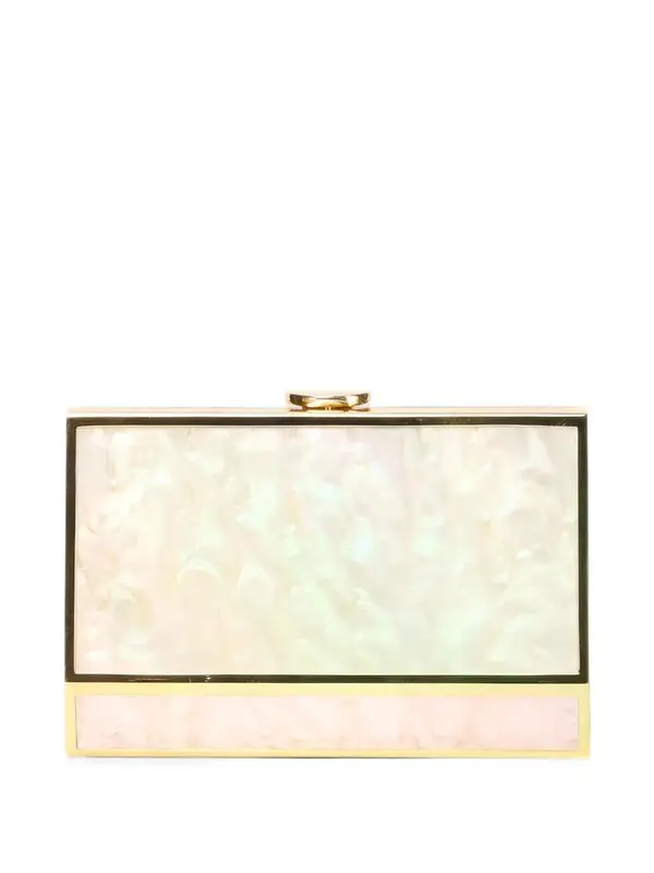 Simkhai Maddox Marbled Clutch Bag