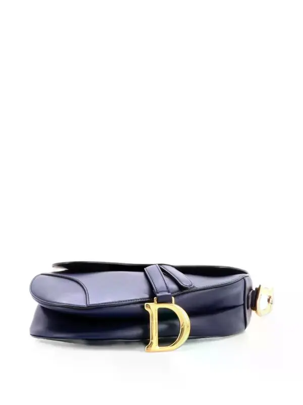 Dior Saddle Handbag Leather Medium Shoulder Bag