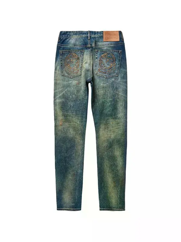 BILLIONAIRE BOYS CLUB Embroidered Bootcut Jeans