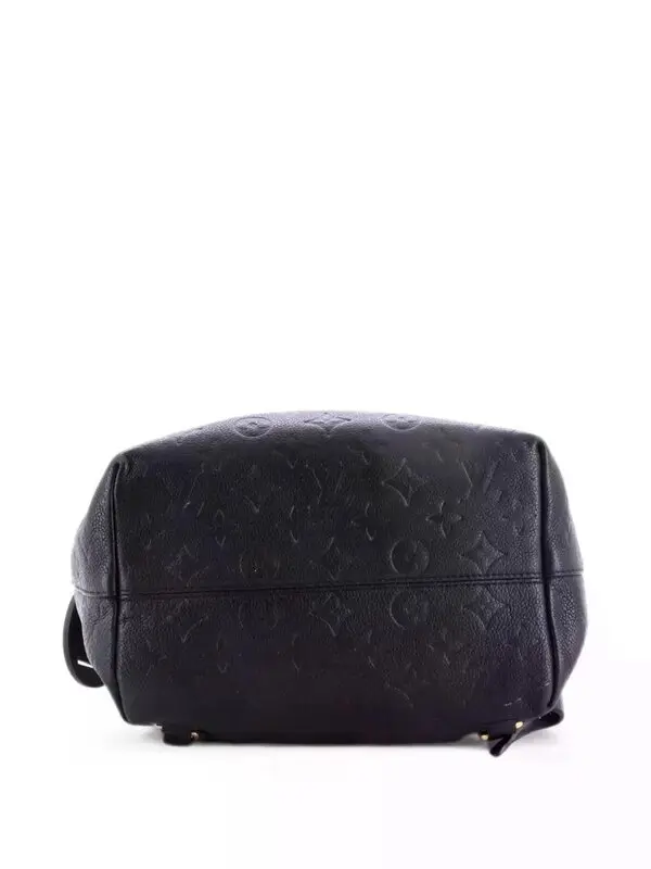LOUIS VUITTON Montsouris Nm Monogram Empreinte Leather Pm Backpack