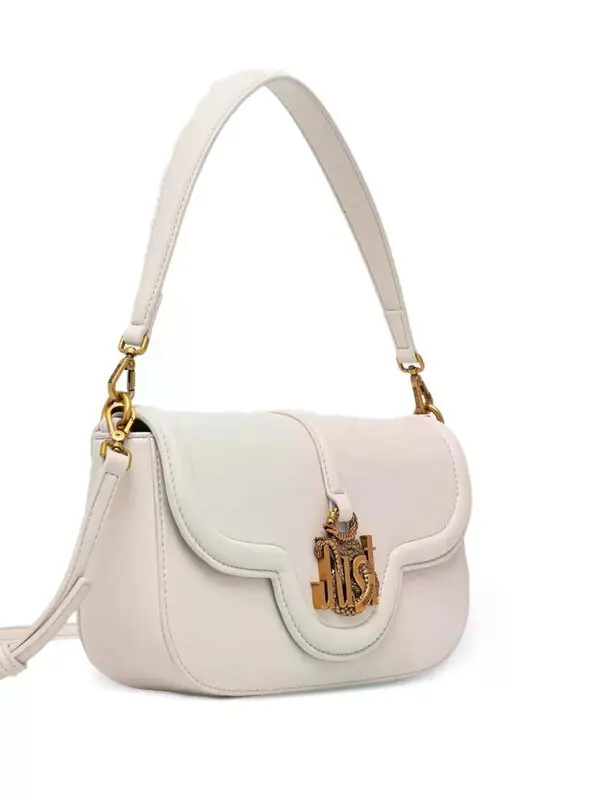 Just Cavalli Just Snake Shoulder Bag - White