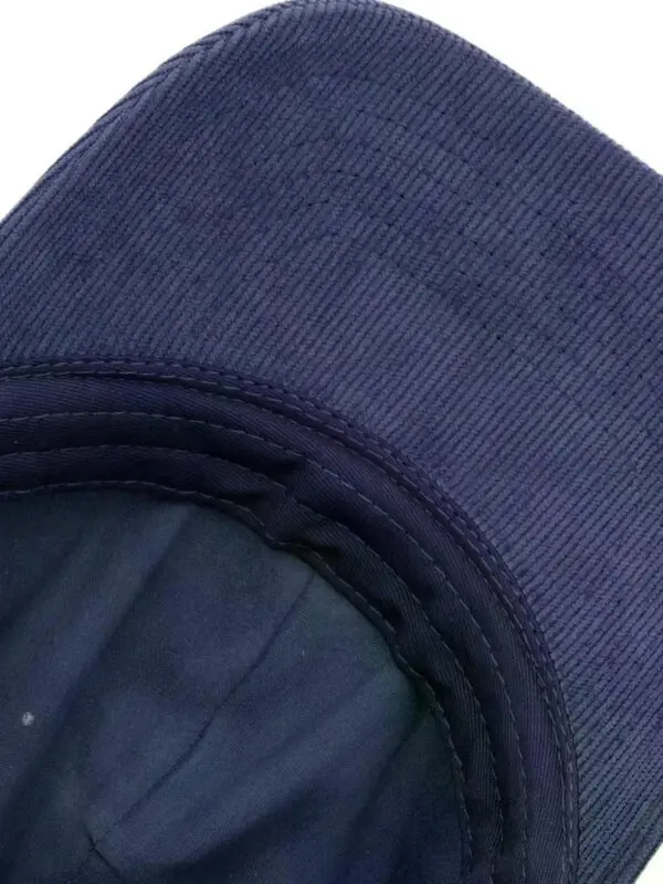 Patrizia Pepe Logo-embroidered Corduroy Baseball Cap