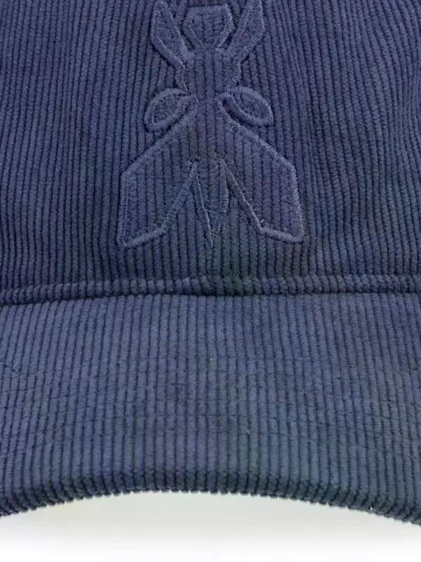 Patrizia Pepe Corduroy Baseball Cap - Blue