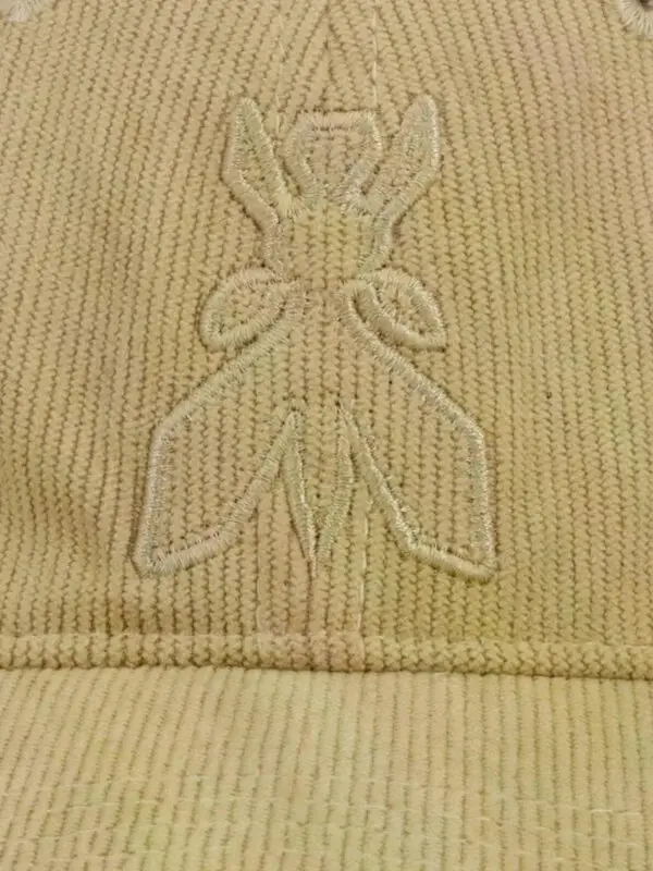 Patrizia Pepe Fly Corduroy Baseball Cap - Neutrals