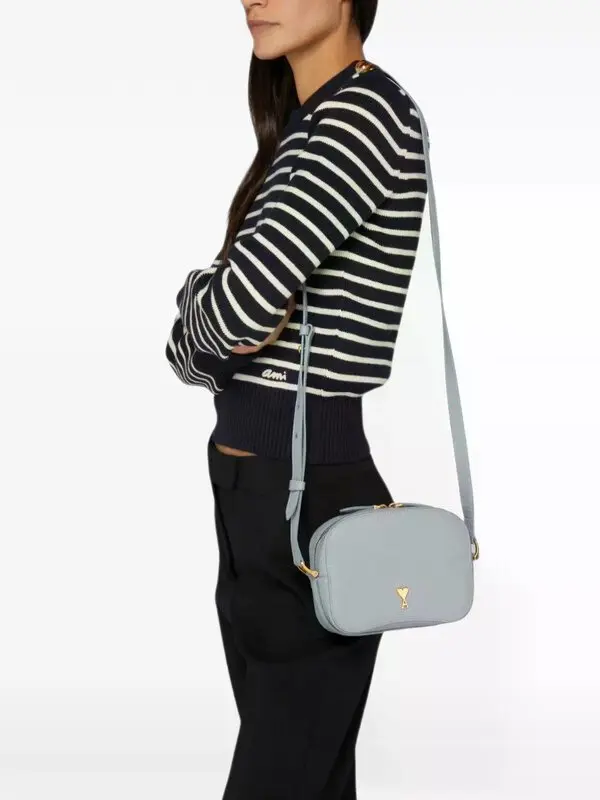 AMI Paris Paris Paris Camera Bag - Blue