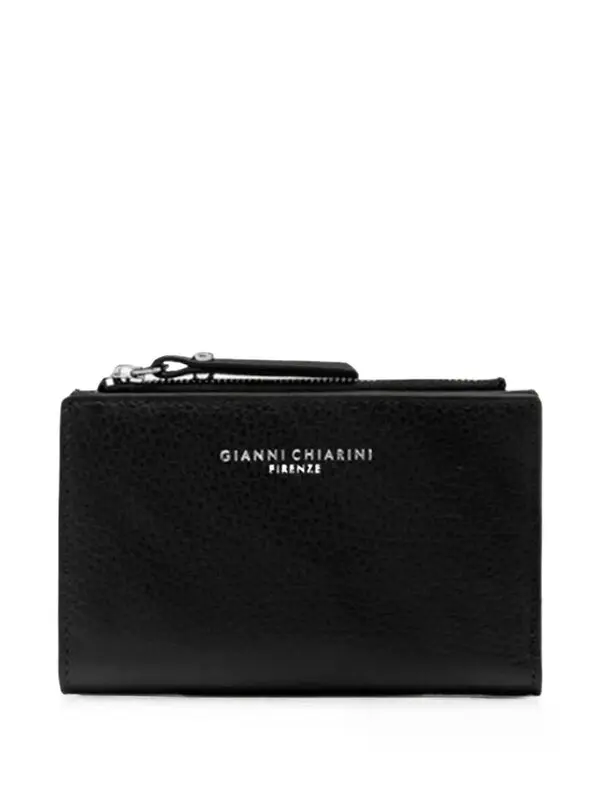 GIANNI CHIARINI Dollaro Pebbled-leather Wallet