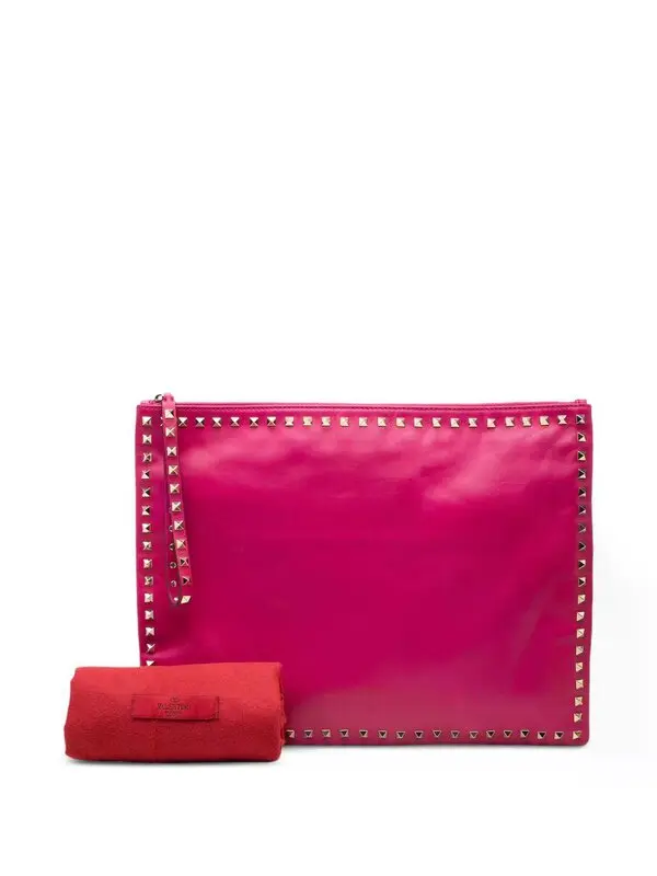 Valentino Garavani 2000-2017 Rockstud Clutch Bag
