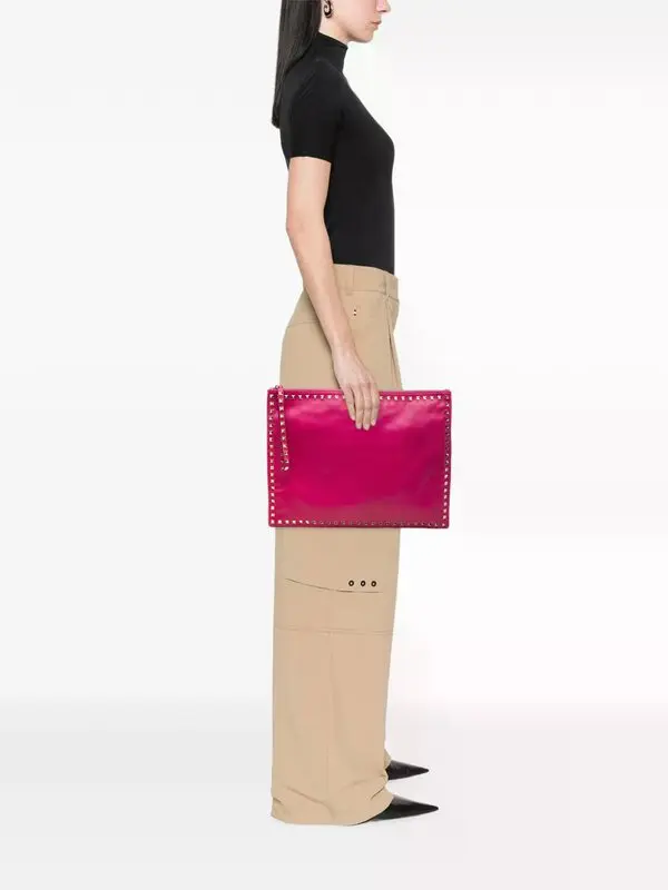 Valentino Garavani Rockstud Clutch Bag