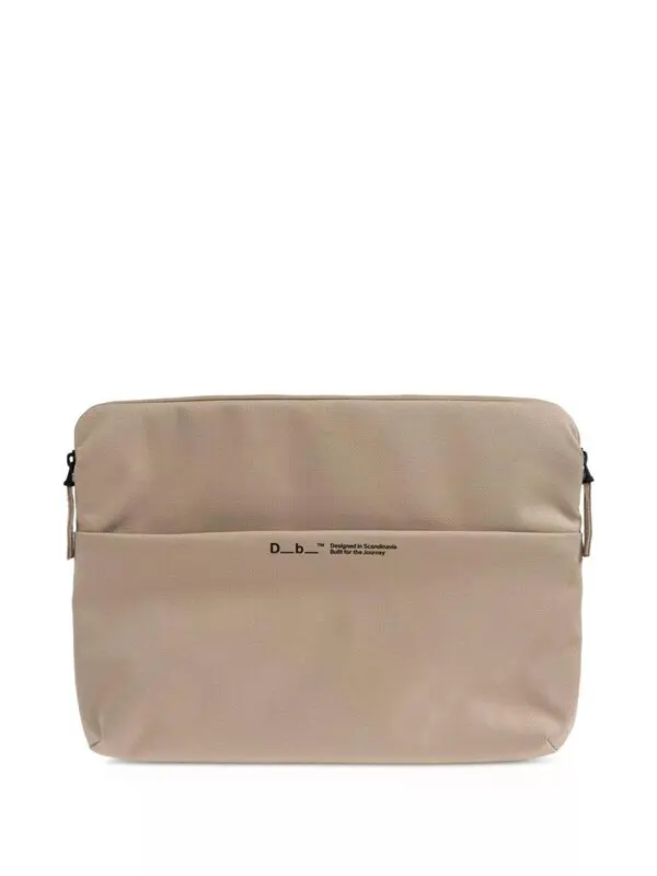 DB JOURNEY Ramverk Logo-print Laptop Bag - Neutrals