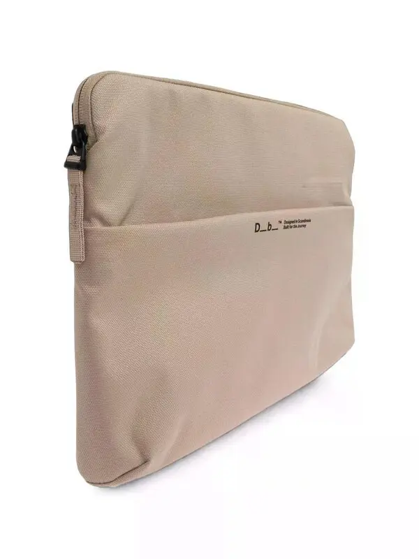 DB JOURNEY Ramverk Logo-print Laptop Bag - Neutrals