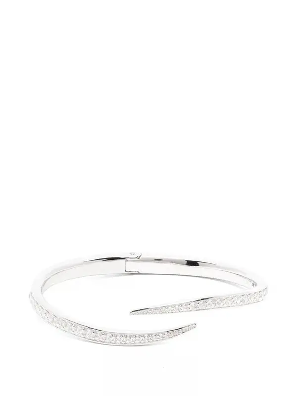 SWAROVSKI Vienna Swan Bangle - Silver