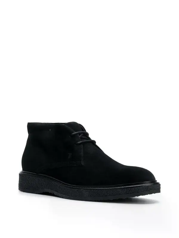 TOD'S Flat Lace-up Boots