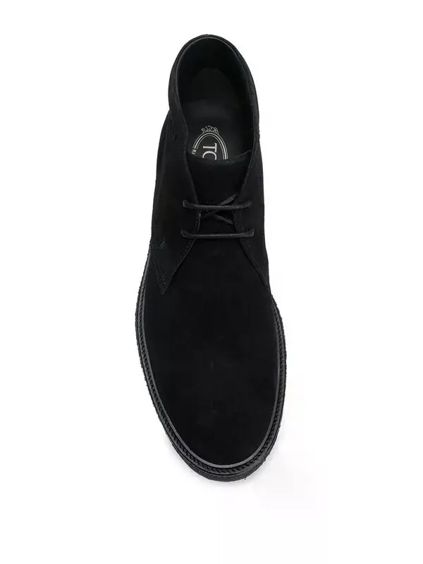 TOD'S Flat Lace-up Boots