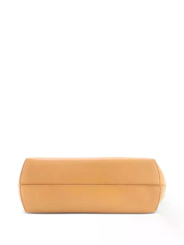 Fendi First Bag Leather Small Clutch Bag - Brown