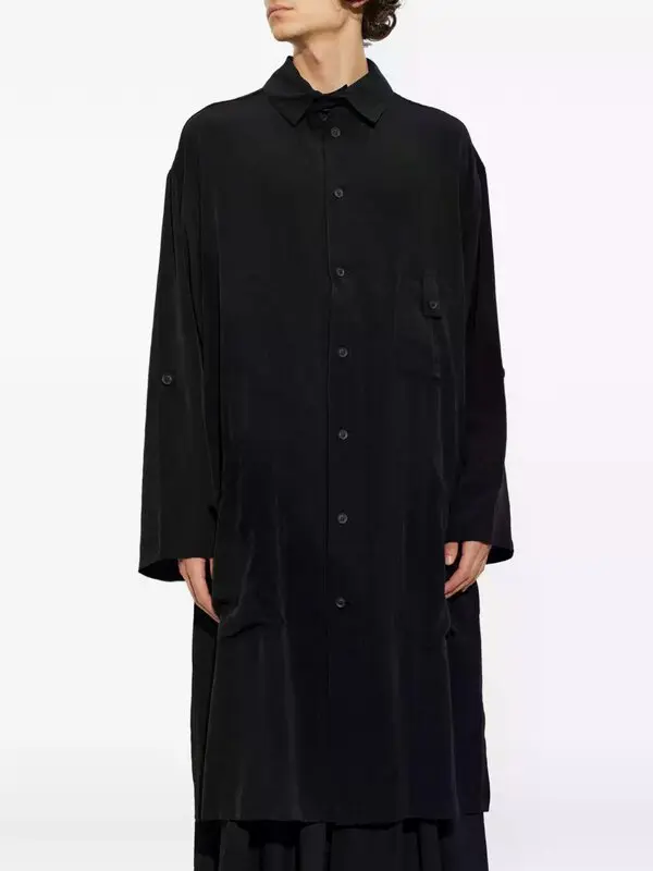 Yohji Yamamoto Oversize Button-down Shirt