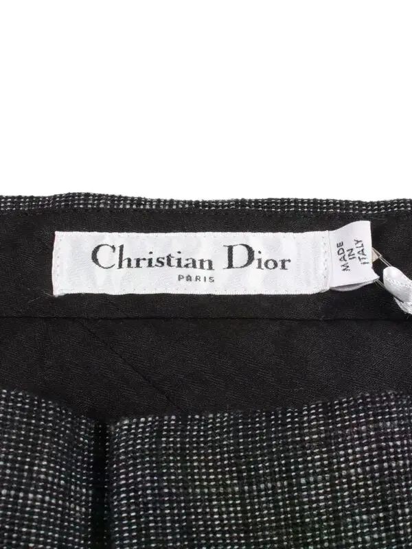 Dior 2010s Textured Mini Shorts