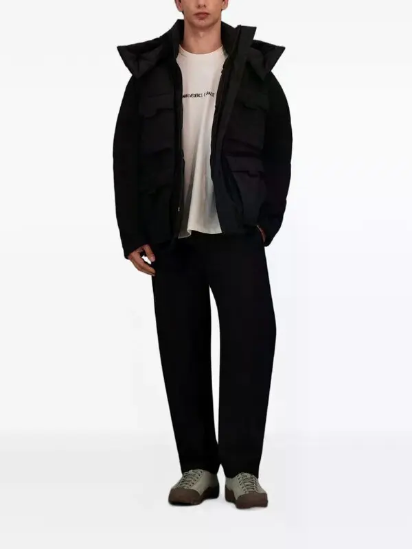 Herno Hooded Padded Ski Jacket - Black