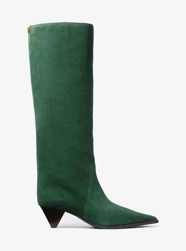 Michael Kors Jayla Suede Knee-high Boot In Size By