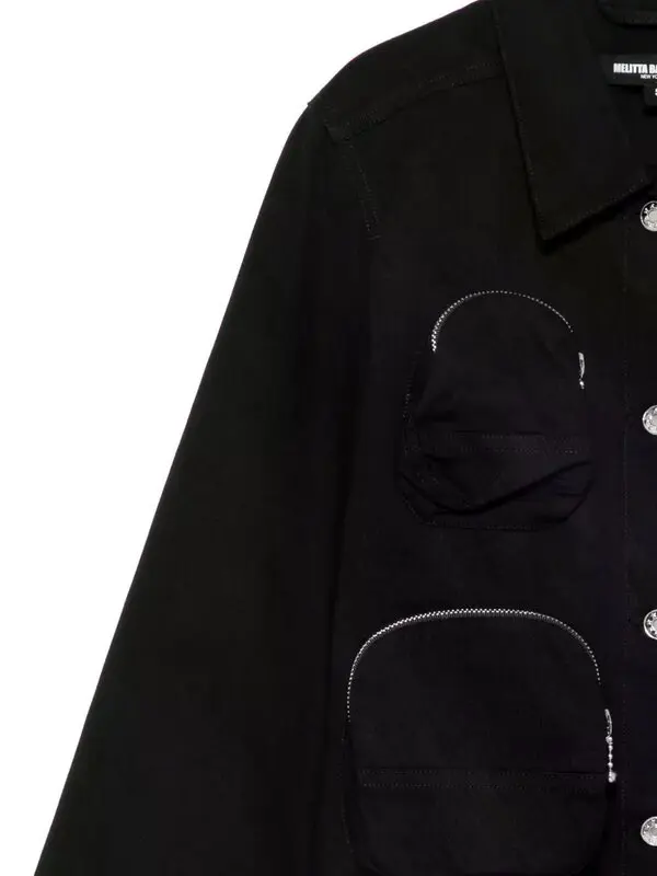 MELITTA BAUMEISTER Zip-pocket Denim Jacket