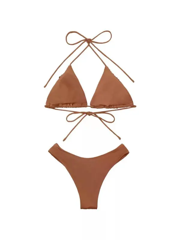 ELEGANCIA Mimi Gathered Halterneck Bikini