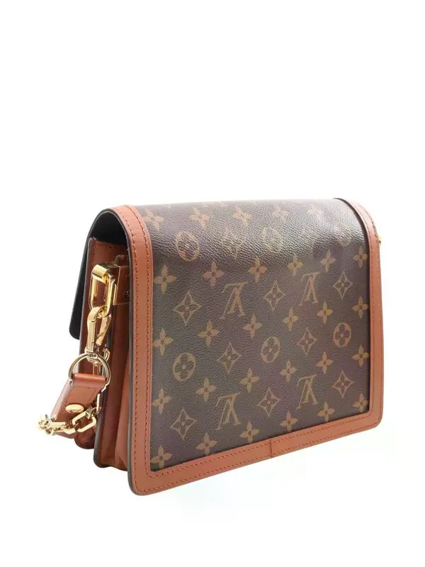 LOUIS VUITTON 2000-2026 Monogram Reverse Dauphine Mm Satchel
