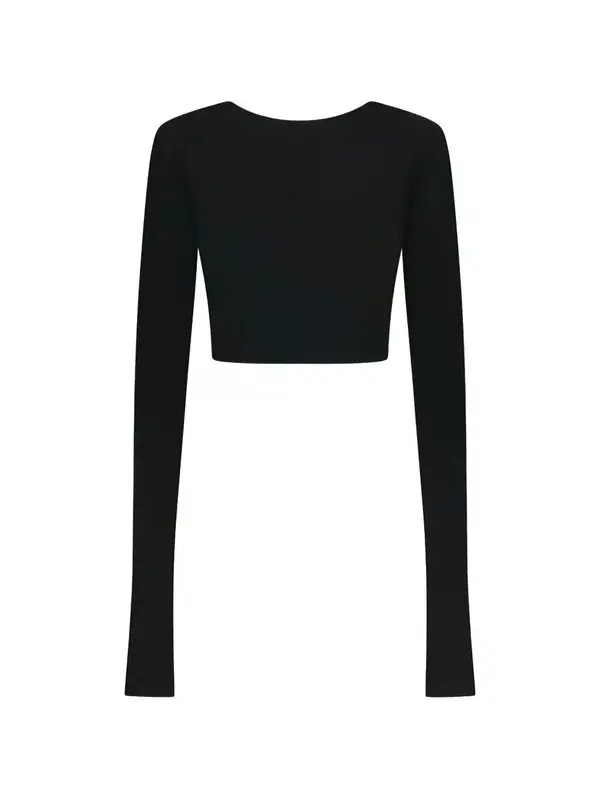 Andamane Lia Long-sleeve Crop Top