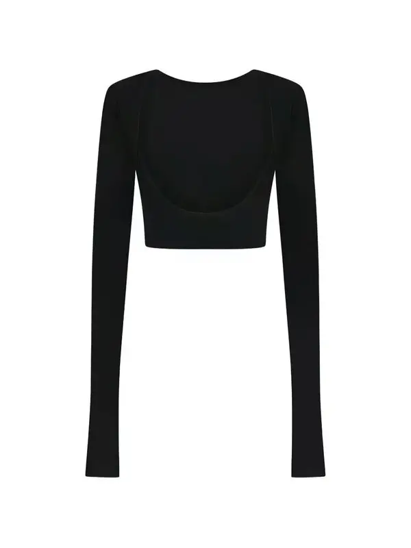 Andamane Lia Long-sleeve Crop Top
