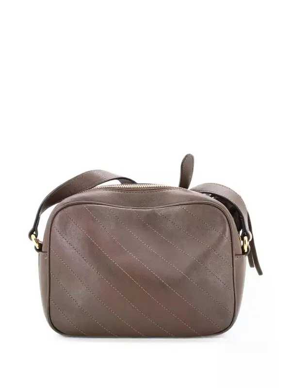 Gucci Blondie Nm Camera Shoulder Bag Diagonal Quilted Leather Small Crossbody Bag - Brown