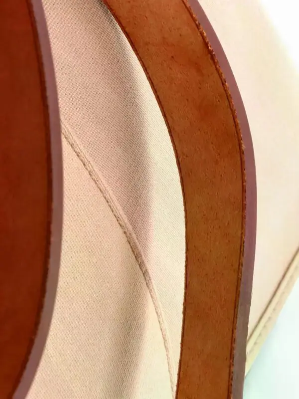 Hermès Cabag Elan Toile And Leather 39 Tote Bag