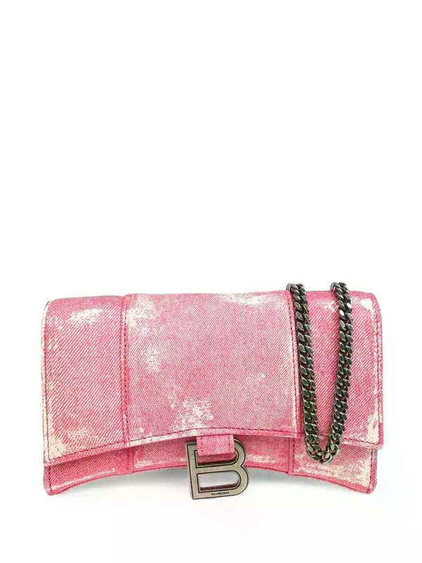 Balenciaga 2010 Hourglass Chain Shoulder Bag