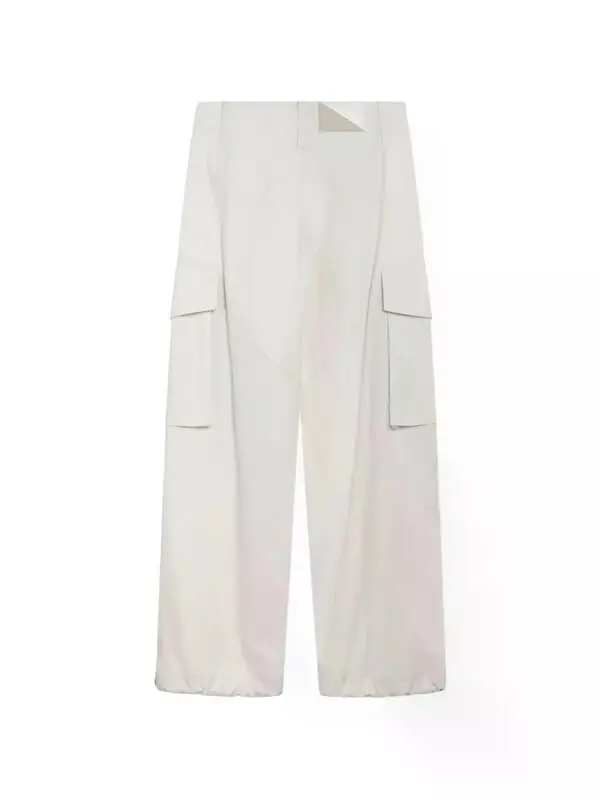 Loewe Cargo Trousers In Cotton And Silk