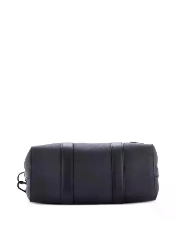LOUIS VUITTON Limited Edition Aerogram Leather City Keepall Bag - Black