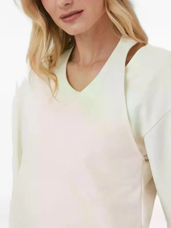 Sisley Cut-out Layered Sweater