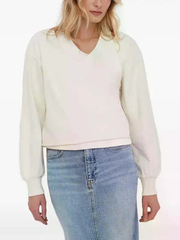 Sisley Cut-out Layered Sweater