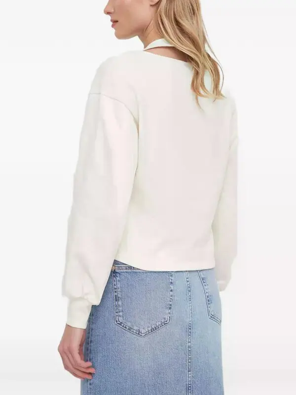 Sisley Cut-out Layered Sweater