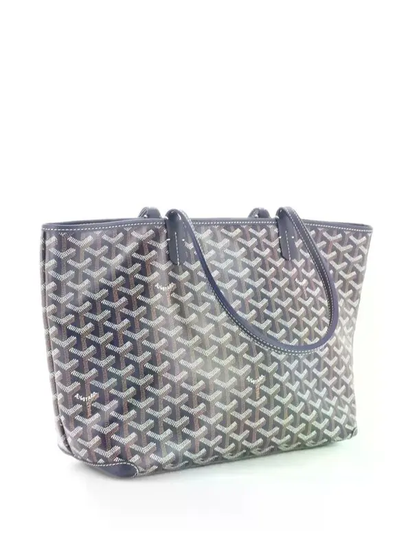 Goyard Artois Pm Coated Canvas Tote Bag - Blue